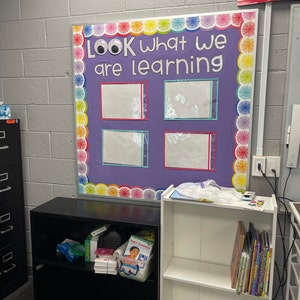 CALM COLORS 3D Shape Posters Modern Rainbow Classroom Decor | Etsy