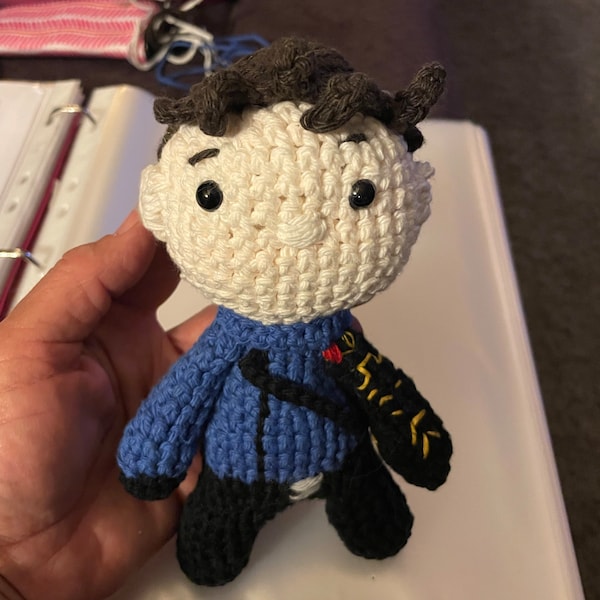 Winter Soldier Bucky Barnes Crochet Pattern Amigurumi - Avengers - the ...