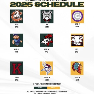 Sports Team Social Media Template High School Athletics Media ...