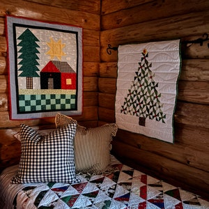 Hand Quilted Chicken Wall Hanging, Primitive Wall Quilt, Rustic ...
