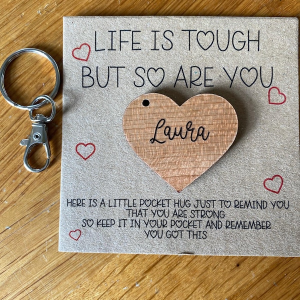 Personalised Pocket Hug - Little Pocket Hug | Gift for Friends | Tough ...