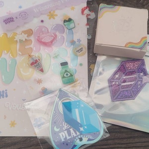 Sparkle Pin Set Cute Sparkly Stars Brooch Set of 3 Shiny Emoji Pin ...