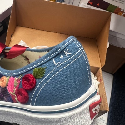 Custom Converse Chuck Taylor All Star LOW Shoes Embroidered by Hand to ...