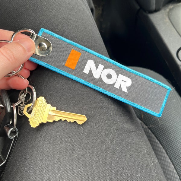 Mclaren Formula 1 F1 Team and Drivers Woven Keychain - Etsy