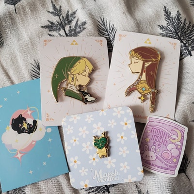 Twilight Princess Link & Zelda Hard Enamel Pin Loz Pins Pin Collection ...