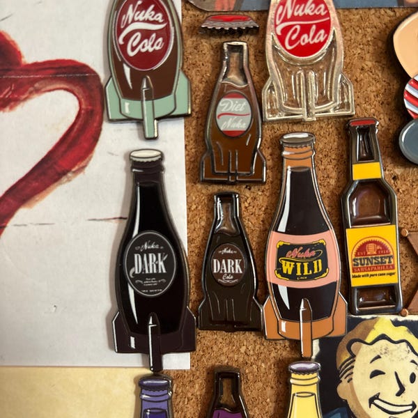 Nuka Cola Enamel Pin - Etsy