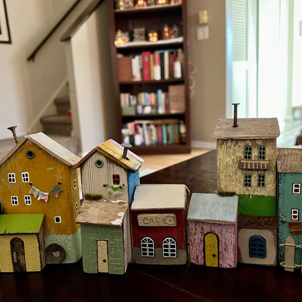 Wooden Houses / Rustic Houses - Etsy