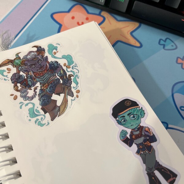 Llaveros Inspirados Steb Scar Batfish Arcane AVAIBLE, Ready to Ship :D ...