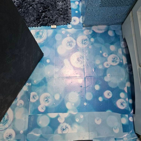 3D Artistic Water Ripples 8779 Floor Wallpaper Murals Self-adhesive ...