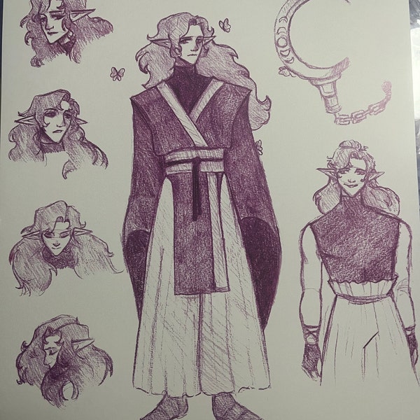 Aesthetic Woodland Character Sheet - Dnd 5e - Etsy