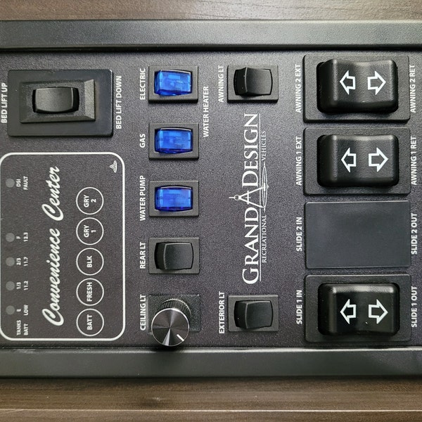 RV Emergency Exit Window Multi Position Latch Adapter Including Wind ...