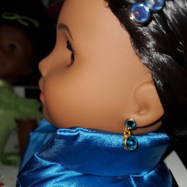 Fashion Flower Studs | Earring Posts for 18 Inch Dolls: American Girl ...
