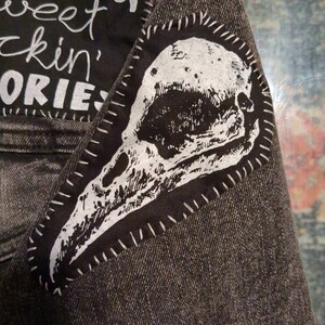 BIRD SKULL PATCH What Kind of Bird Well I Completely Forget Maybe One ...