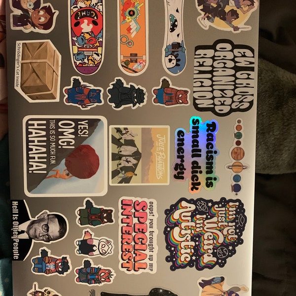 Holographic Anti Racism Sticker - Etsy