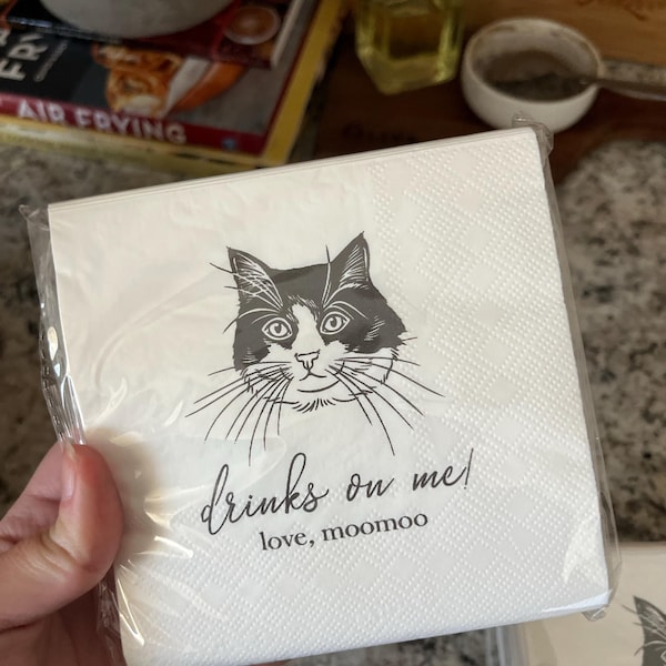 Personalized Handwritten Note Napkins, Custom Love Note Handwriting ...