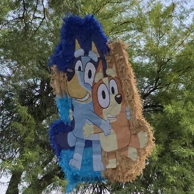 Bingo Pinata 27x16x4 Bluey Themed - Etsy