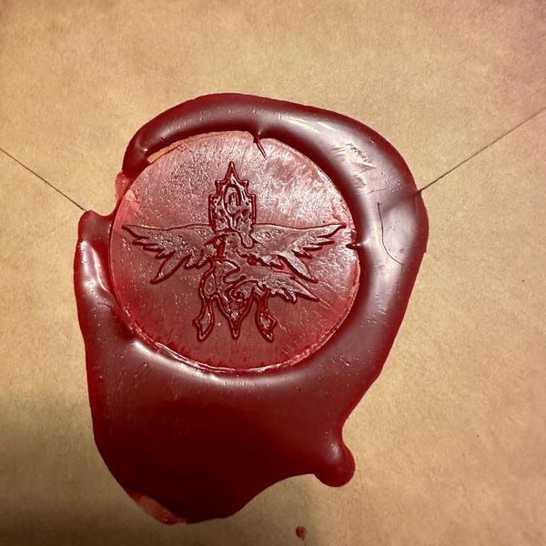 Strahd Zadrovich Family Crest Wax Seal Stamp - Vampire Wedding ...