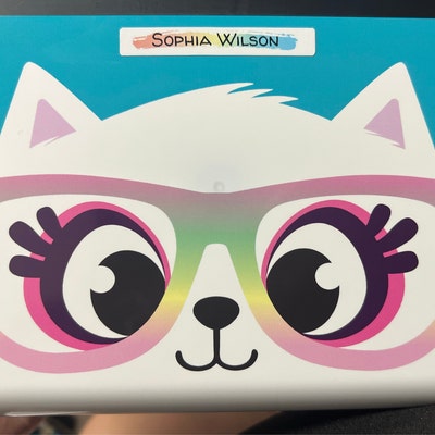 72 Skinny School Supply Labels Dishwasher Safe Waterproof Labels ...