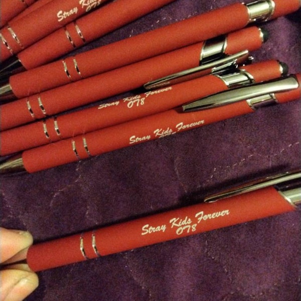 Custom Ballpoint Pens, Personalized Business Pens Bulk Custom Text ...