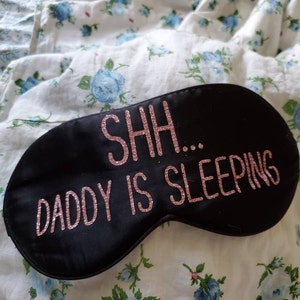 Gift for New Dad Sleep Mask for Daddy Baby Shower Gift Dad Eye Mask ...