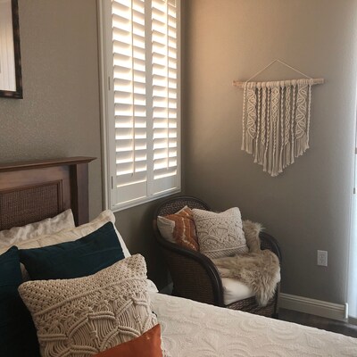 Large Canvas String Art, Geometric Rope Artwork, Minimalist Threads ...