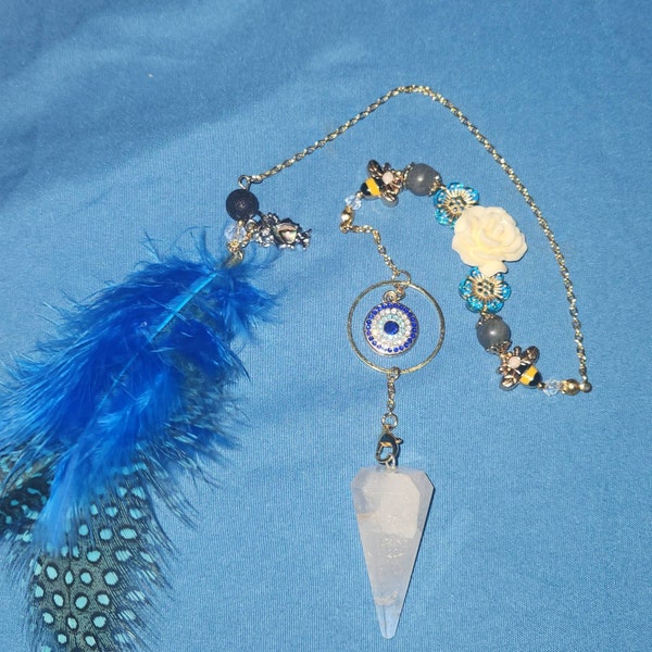 Customize Your Pendulum, Crystal Pendulum, Healing Dowsing Crystal ...