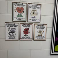 Funny Classroom Rules Poster Set | Gen Alpha Slang Decor for Middle ...