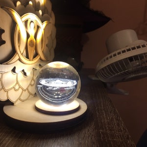 Goddess Light Sphere Stand // MADE TO ORDER - Etsy