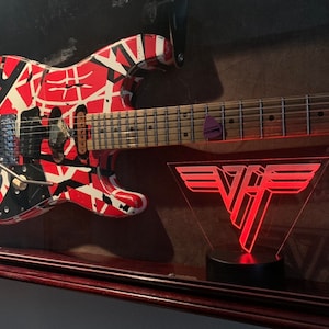 Van Halen 7 Color LED Color Changing Laser Cut Acrylic Lamp. - Etsy