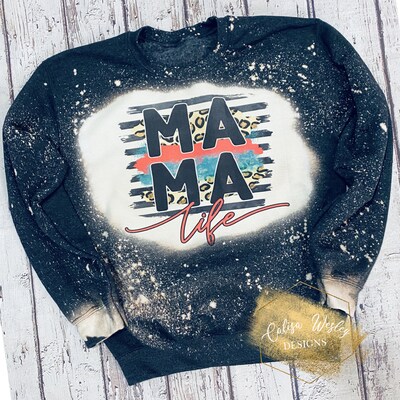 Mama Life Leopard PNG Print File for Sublimation or Print, Christian ...