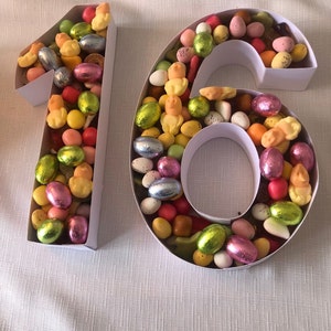 Fillable Number Boxes - Etsy UK