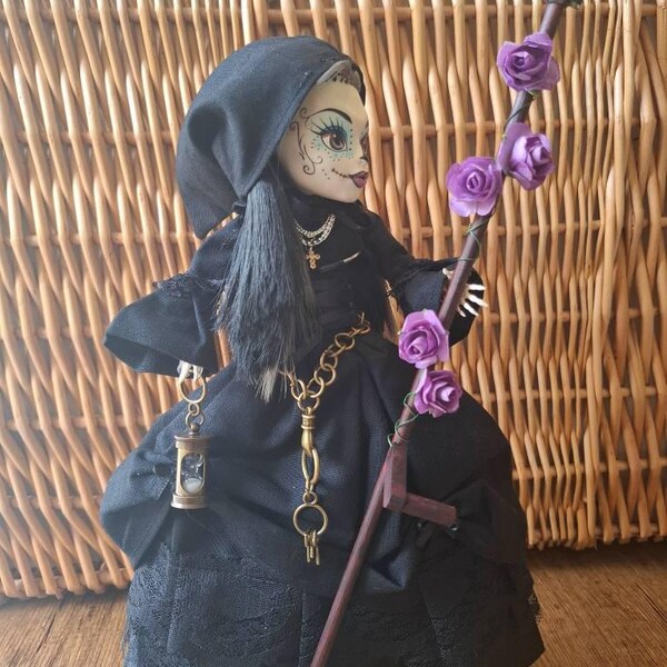 Nun Catholic Gothic Dress BJD 1/3 Custom Doll - Etsy