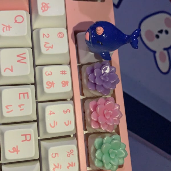 Succulent Plant Artisan Keycap Cherry MX Mechanical Gaming Keyboards - Etsy