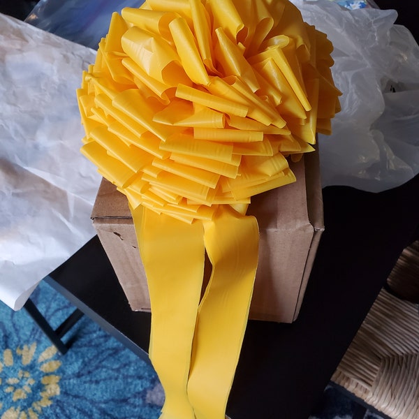 YELLOW RIBBON Deployment BOW Weatherproof for the Troops 6” - Etsy