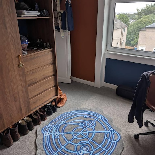 Custom Tufted Rugs - Personlised Rugs - Logo Rugs - Handmade - Circle ...