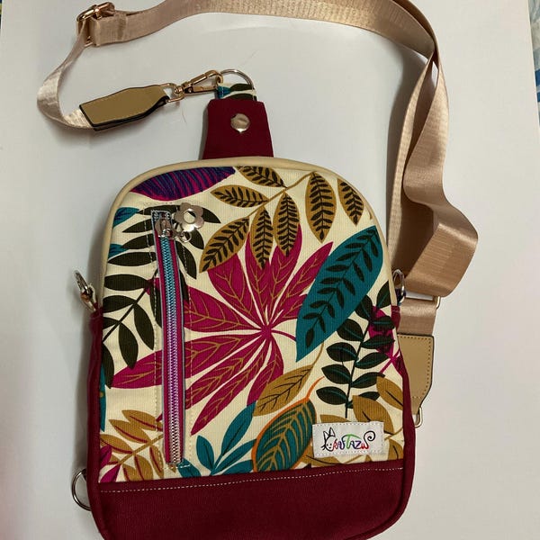 Pebble Sling Bag SEWING PATTERN. Convertible Backpack Pattern ...