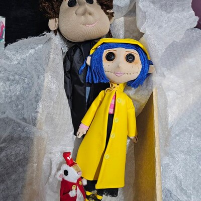 Coraline and Wybie Dolls Bundle. - Etsy