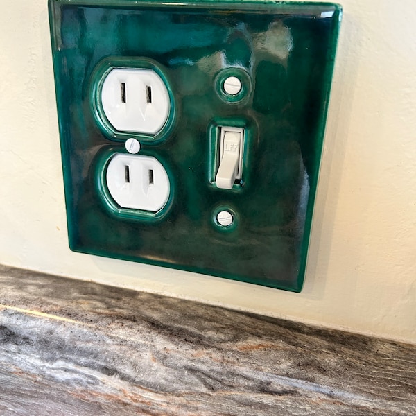Starry Night Ceramic Switchplate / Light Switch Cover - Etsy