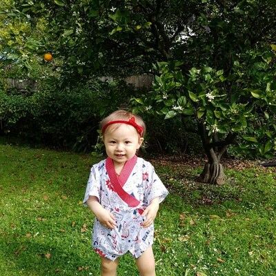R5/ Kids Sewing Pattern Pdf, Kimono Suit Toddler Romper, One Piece ...