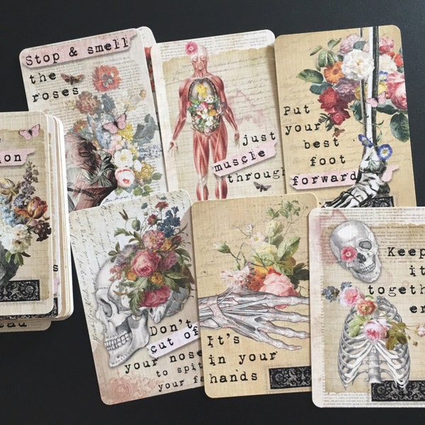 Lunatic Lenormand Deluxe Kit, Includes, Mini Size Lenormand Deck, Grand ...