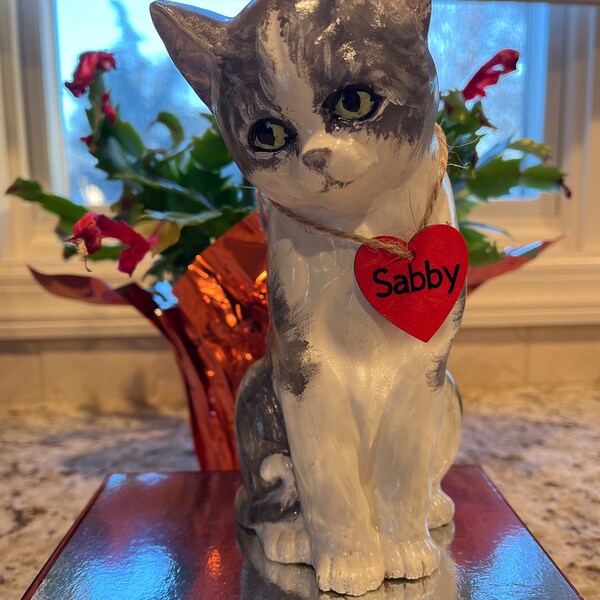 Exquisite Concrete Garden Fawn Deer Statue Hand Cast and Hand Painted ...