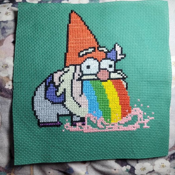Gravity Falls Cartoon Stitch Pattern PDF, Modern Cross Stitch, Cartoon ...