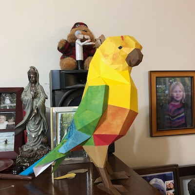 Stag Beetle Paper Model ,papercraft , DIY , Low Poly , PDF Papercraft ...