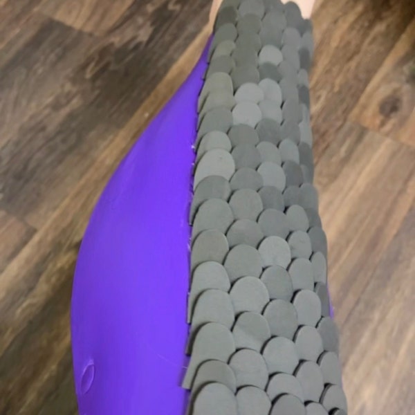 LARGE Fish Scales - Black - 2mm EVA Foam - Etsy