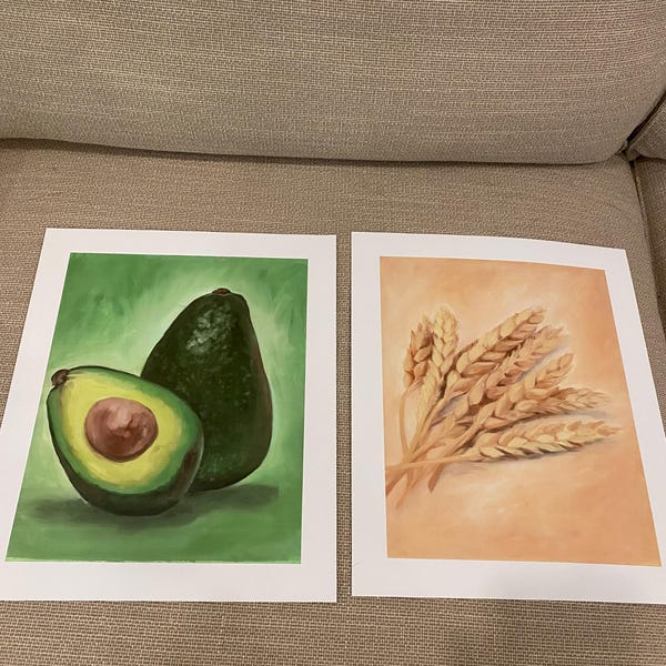 Taco Painting/giclee Fine Art Print/kitchen Food Art/from Original Oil ...