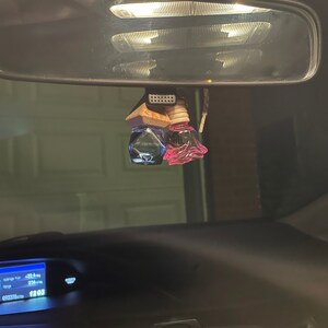 Hanging Car Diffuser, Rose Shaped, Mini Diffuser, Essential Oil Infusion, Aroma Diffuser, Eco ...