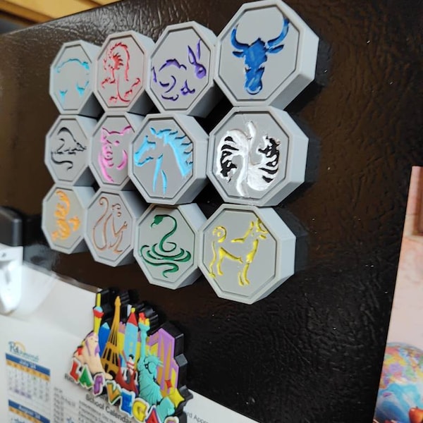 Jackie Chan Adventures - 12 Magic Talismans - 33mm/1.3 in Wide and 7 ...