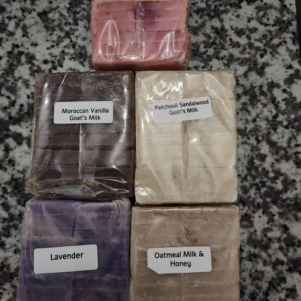 Minty Lavender Goat Milk Soap | Handmade Soap, Natural Soap, Homemade ...