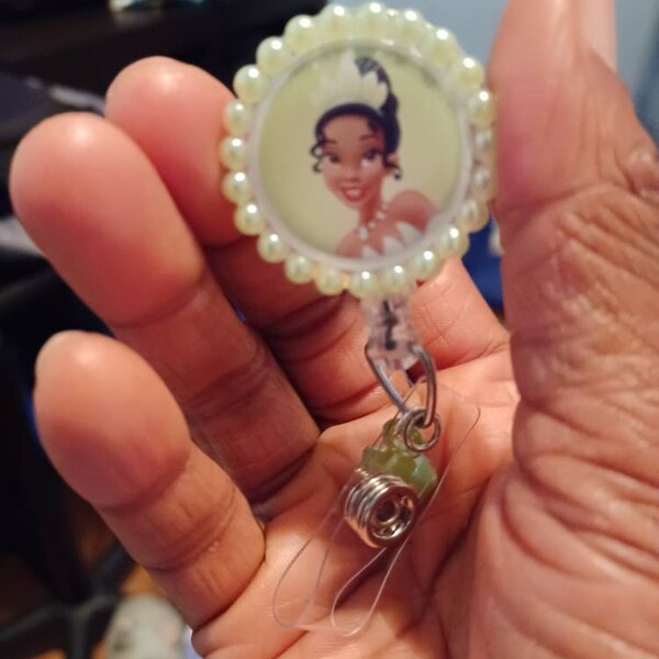 Disney Princess Inspired Badge ID Holder - Etsy