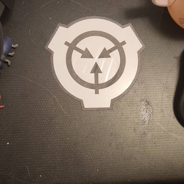 SCP Logo Blue Die Cut Sticker - Etsy